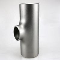 China Nickel Alloy Steel Pipe Fittings Reducing Tee 6