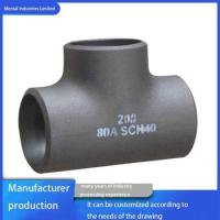 China Duplex Stainless Steel Butt Welding Fittings UNS S31803 Reducing Tee 3 X 2 ASME B16.9 for sale