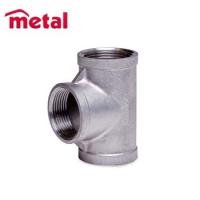 China Duplex Stainless Steel Butt Welding Fittings UNS S31803 Reducing Tee 3 X 2 ASME B16.9 for sale