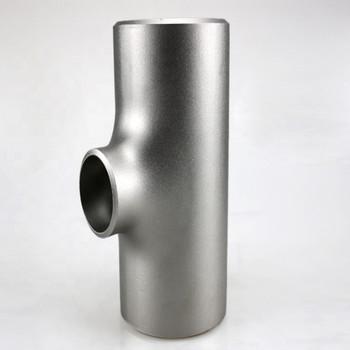 China Butt Welding Fittings Hastelloy C276 Reducing Tee S32750 5 X 4 ASME B16.9 for sale