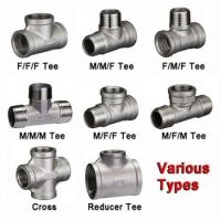 China Super Duplex Stainless Steel Tee A312 UNS S31254 254SMO for sale