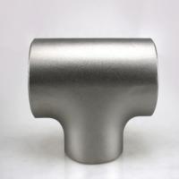 China Super Duplex Stainless Steel Tee A312 UNS S31254 254SMO for sale