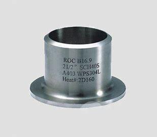 China Nickel Alloy Pipe Lap Joint Stub End Hastelloy B2 UNS N10665 Butt Welding Fitting for sale