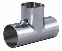 China Super Duplex Stainless Steel Tee A312 UNS S31254 254SMO for sale