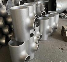 China Butt Welding Fittings Hastelloy C276 Reducing Tee S32750 3X4 ASME B16.9 for sale
