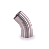 China Metal Nickel Alloy Inconel 600 High Quality 45 Degree Butt Welding Elbow  ASME B16.9 1 To 24 Inch Silver for sale