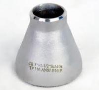 China Alloy 800 Seamless Butt Welding Concentric Reducer SCH40 ASME B16.9 for sale