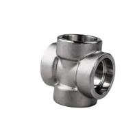 China Heat Resistant ANSI B 16.9 Alloy Steel Pipe Fittings Cross Tee For Tight Connection for sale