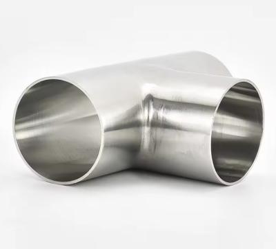 China High-pressure capability  Durable construction Seamless BW Straight Tee ASMEB16.9 for sale