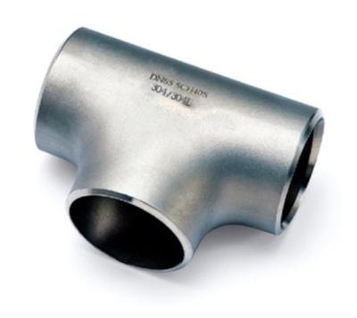 China ASME B16.9 Butt Welding Equal Tee Customizable Material I.g. Carbon Steel Stainless Steel NPS1/2