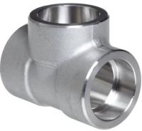 China ASTM A815 WPS32750 SAF 2507® Super Duplex Stainless Steel Butt Weld Equal/Reducing Tee for sale