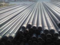 China Factory price 8 feet long black composite galvanized electric conductivity PE coated steel pipe in China for sale