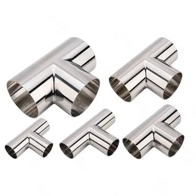 China ASTM A815 WPS32750 SAF 2507® Super Duplex Stainless Steel Butt Weld Equal/Reducing Tee for sale