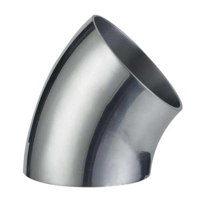 China Smooth Flow Path Reduced Pressure Drop Long Radius Elbow SCH40 &butt Weld Elbow for sale