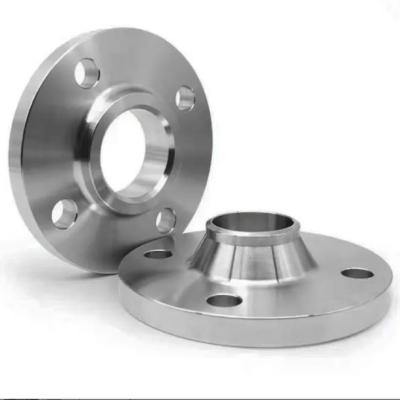 China Duplex Steel S31803 S32750 Stainless Steel Forged Weld Neck Flange 600lbs 1/2'' SCH40 for sale