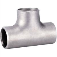China 2'' SCH40 Pipe Fittings Tee Duplex Stainless Steel Tee 2205 / Equal Tee for sale