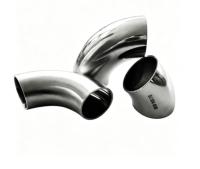 China Polished 304 Stainless Steel Elbow, 90 Degree Butt Weld Fitting for Plumbing for sale