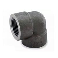 China Alloy Steel Pipe Fittings 90° Threaded Elbow A182 F12 3