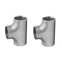 China Duplex Stainless Steel Pipe Fittings Socket Welding Straight Tee A182 F317 for sale