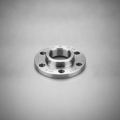 China Stainless Steel Threaded Flange A182 F347 3