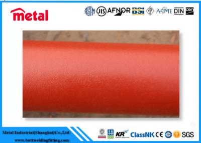 China Seamless Plastic Coated Steel Pipe API 5L GRB / A106 GRB EPOXI 300 Microns for sale