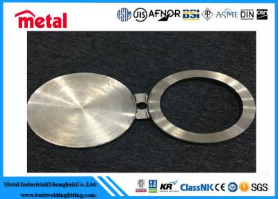 China 6 '' Forged Flange Nickel Alloy Spectacle Line Blinds NO8825 CL150 ASME B16.48 for sale