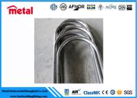 China SCH 120 TP304L U Bend Exhaust Pipe , Long Polished 304 Stainless Steel Tubing for sale