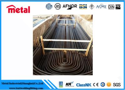 China UNS 32205 U Shaped Metal Pipe , Out Diameter 4 Inch Stainless Steel Round Pipe for sale