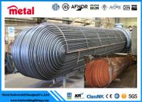 China Ferritic / Martensitic U Fin Tube ASTM / ASME A / SA268 TP405 Round Section Shape for sale