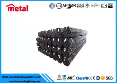 China Seamless Carbon Steel Line Pipe , Black 8 Inch Sch20 Thin Wall Steel Tubing for sale