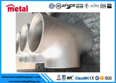 China UNS NO8020 Nickel Alloy Pipe Fittings Equal Tee Seamless Oxidation Resistance for sale