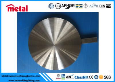 China Forged Spade Spectacle Blind Flange Alloy 825 Inconel Pipe Fittings B16.48 for sale