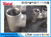 China Stainless Hastelloy C276 Pipe Tee Seamless Stainless Steel Equal Tee for sale