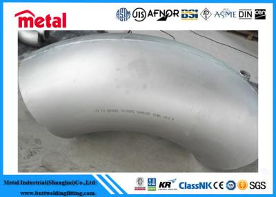 China ASME B16 9 Nickel Alloy Pipe Fittings NO8020 90 Degree Elbow LR Alloy 20 for sale
