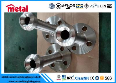 China Forged Flange NO8825 Incoloy 825 Nipoflange Nickel Alloy Flanges for sale