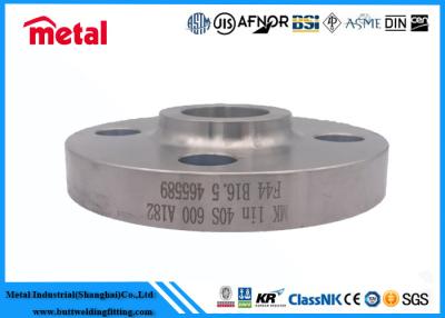 China Forged Nickel Alloy Pipe Socket Welding Flange SWRF SCH40S A182 F44 for sale