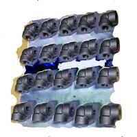China Butt-Welding Fittings Nickel Alloy Steel Elbow N08825 180D Long Radius Bend for sale