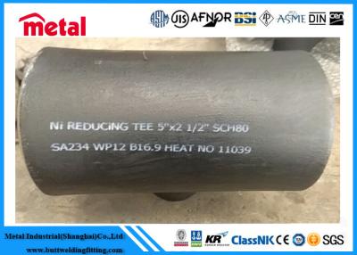 China Alloy Pipe Butt Welding Tee Hastelloy B3 STD Pipe Fittings for sale