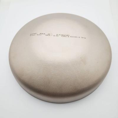 China 8 Inch SCH40 Round Head End Caps ASTM B366 Butt Weld Pipe Fittings for sale
