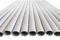 China Metallurgy Nickle Alloy / Stainless Steel Seamless Pipe Silver Color For Gas for sale