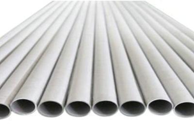 China Metallurgy Nickle Alloy / Stainless Steel Seamless Pipe Silver Color For Gas for sale