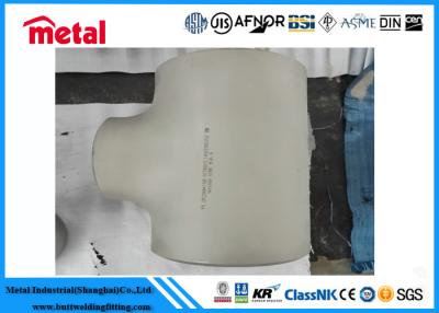 China Round Seamless Stainless Steel Equal Tee Alloy C Pipe Fittings for sale