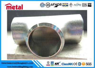China 304 304l 316 316l Tube Matching Fitting Butt-Welding Equal Tee for sale