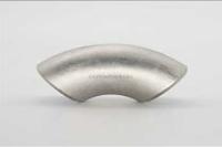 China Super Duplex Stainless Steel Alloy Steel Pipe Fittings SCH 80S 6 Inch 90 Degree Elbow for sale