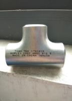 China ANSI B 16.9 SCH10 Monel Alloy Steel Pipe Fittings Tee Type Customized Color for sale
