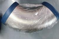 China Super Duplex Stainless Steel Pipe Fittings UNS S32750 SCH 80S 6 Inch 90 Degree Elbow for sale