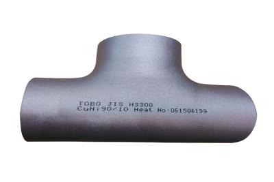China ASME B16.9 Alloy Steel Alloy 650 Seamless Pipe Fittings SCH10 Eaqul Tee for sale