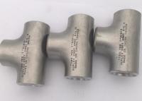 China Customized Size ASTM A812 Butt  Welding Pipe Fittings UNS S31803  S32750 S32760 Pipe Seamless Equal Tee Super Duplex for sale