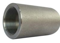 China ANSI B 16.9 Monel Alloy  Monel 400 Steel Pipe Fittings Thread Coupling 2