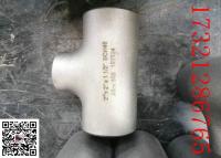 China ANSI B 16.9 Alloy 800 Steel Pipe Fittings Type Customized Color Equal Tee And 3''X2'' SCH80 for sale